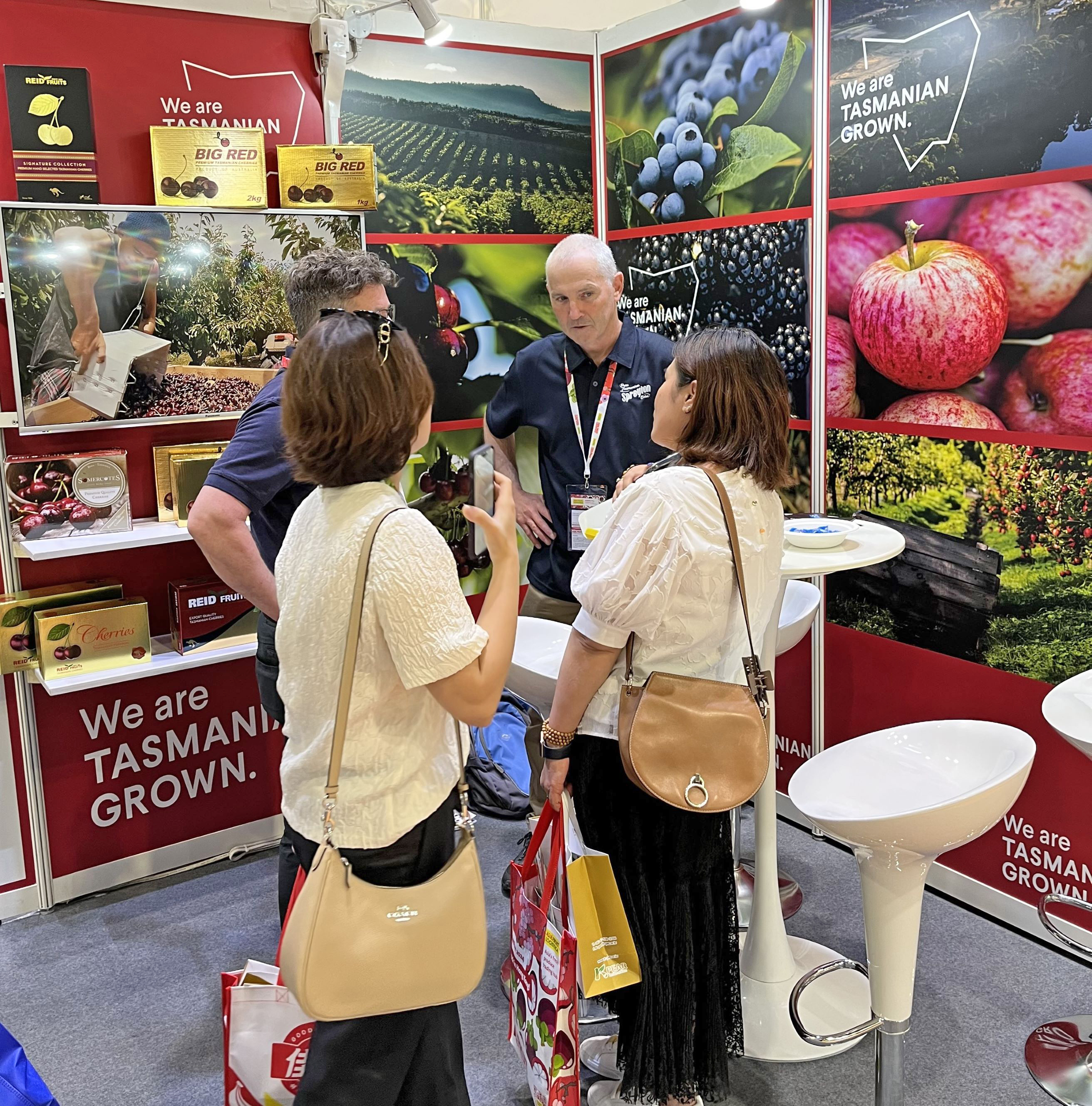 Aussie cherries front and centre at Asia Logistica